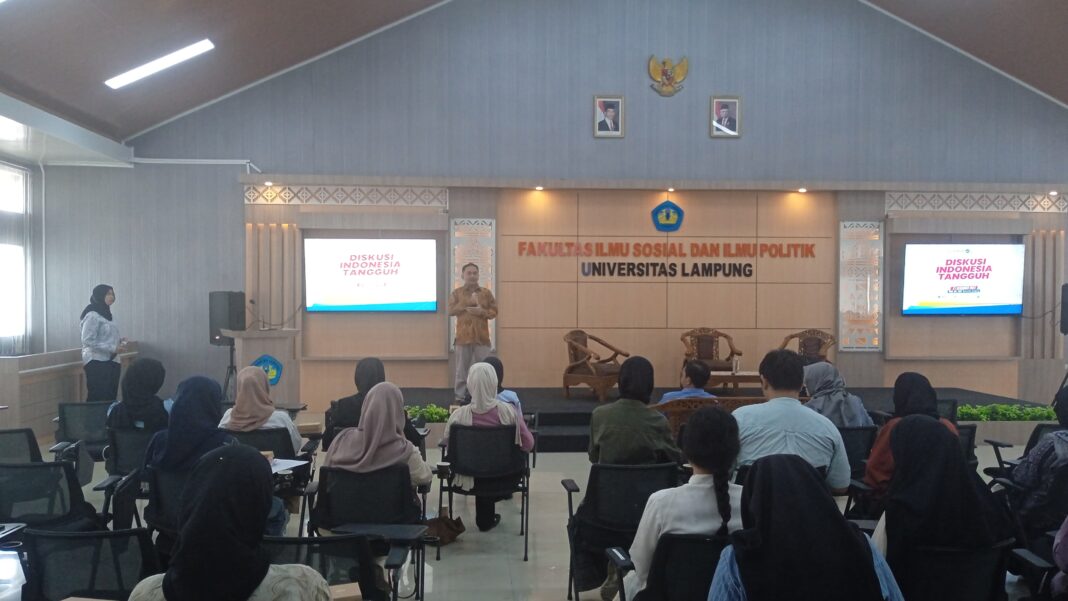 FISIP Unila dan AIDA Gelar Diskusi Indonesia Tangguh – Topik Indonesia